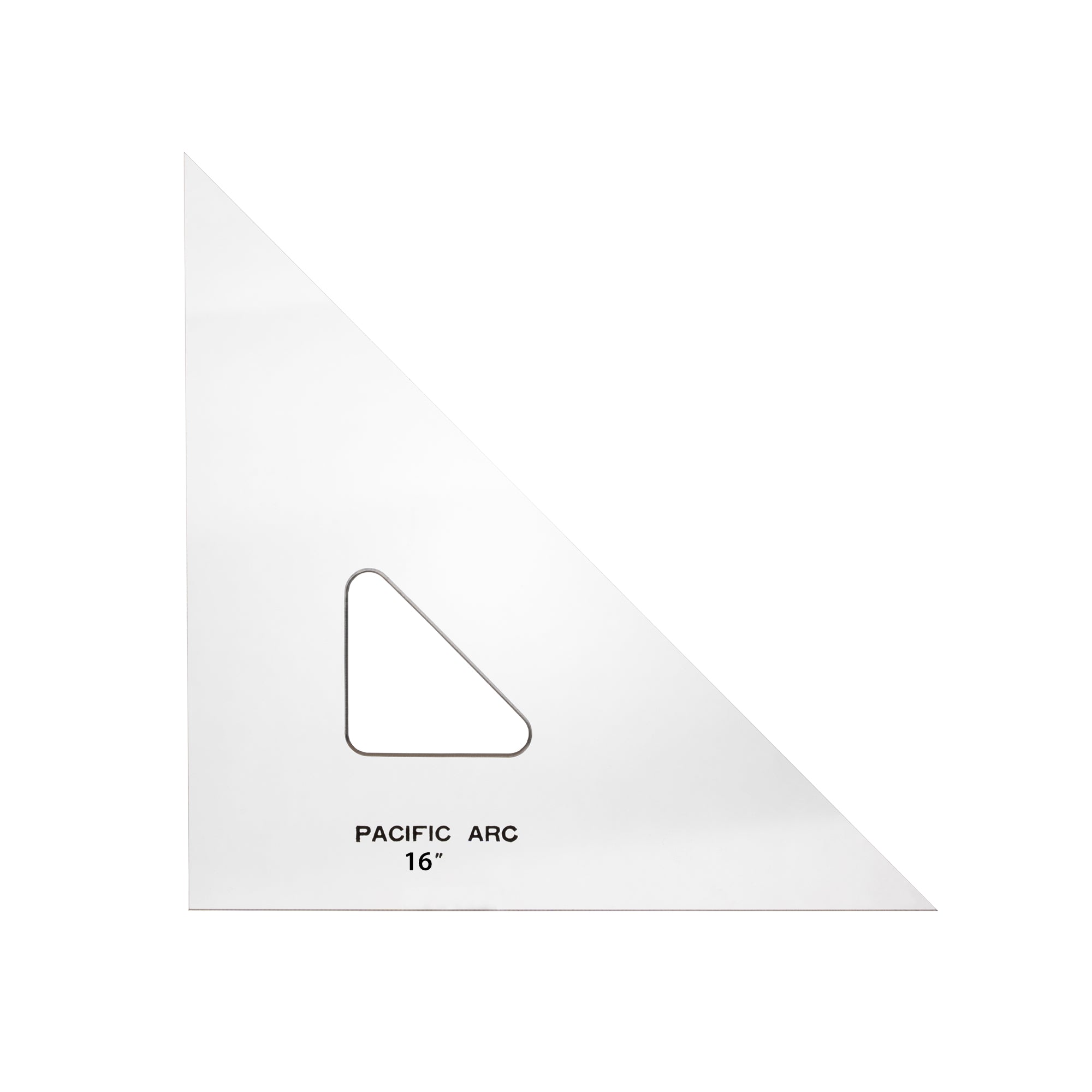 Pacific Arc Drafting Triangle, Large Size, 16 inch - 24 inch, 30/60/90