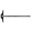 Pacific Arc T Square, Traditional Stainless Steel Plain